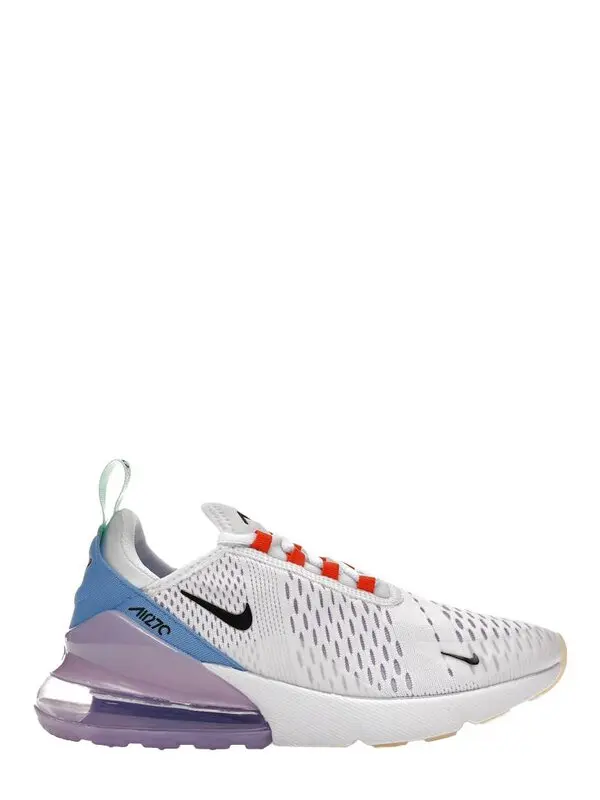 Nike Air Max 270 Sneakers - White/safety Orange/green Glow