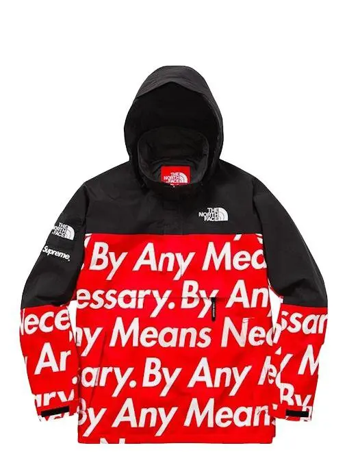Supreme The North Face Any Means Mountain Jacket - Red