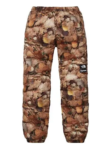 Supreme The North Face Nuptse Pant - Leaves