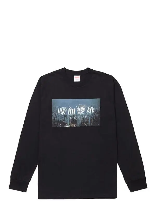 Supreme The Killer Long Sleeve Tee Shirt - Black