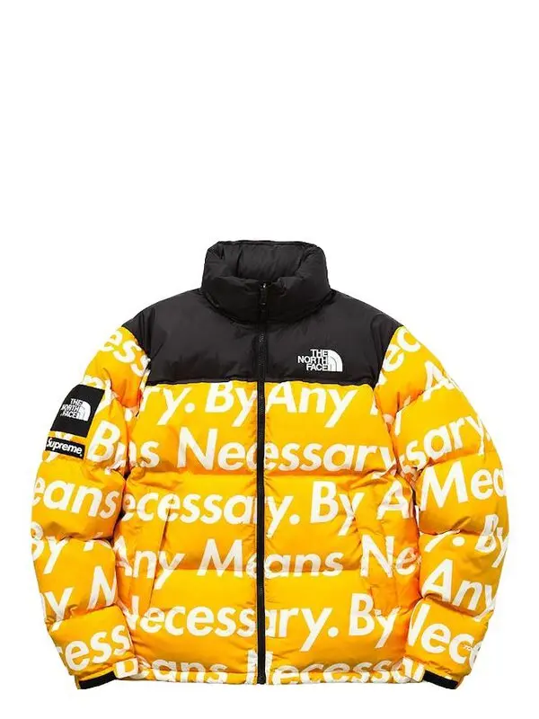 Supreme The North Face Nuptse Jacket - Yellow