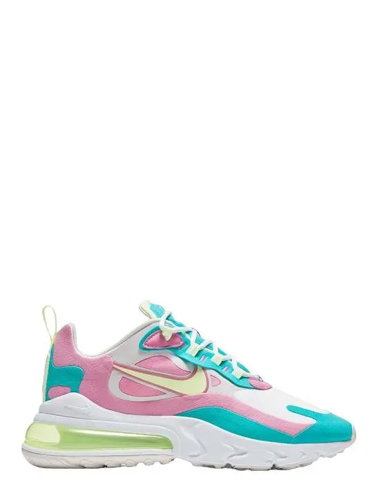 Nike Air Max 270 React Sneakers - White/barely Volt/platinum Tint