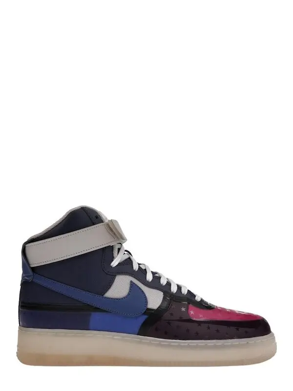 Nike Air Force 1 High '07 Premium Sneakers - Thunder Blue/mystic Navy/light Iron Ore