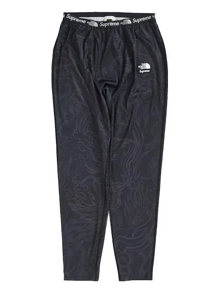 Supreme The North Face Base Layer Pant - Black Dragon