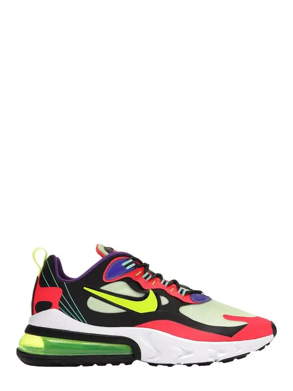 Nike Air Max 270 React Sneakers - Black/pink/green