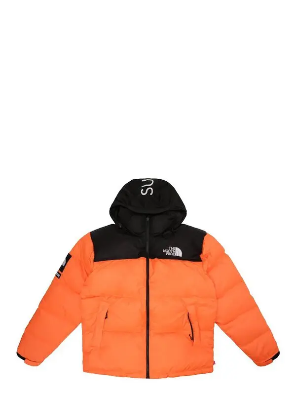 Supreme Nuptse Puffer Jacket - Orange