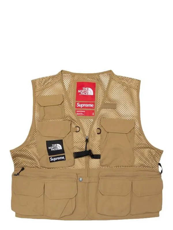 Supreme The North Face Cargo Vest - Gold