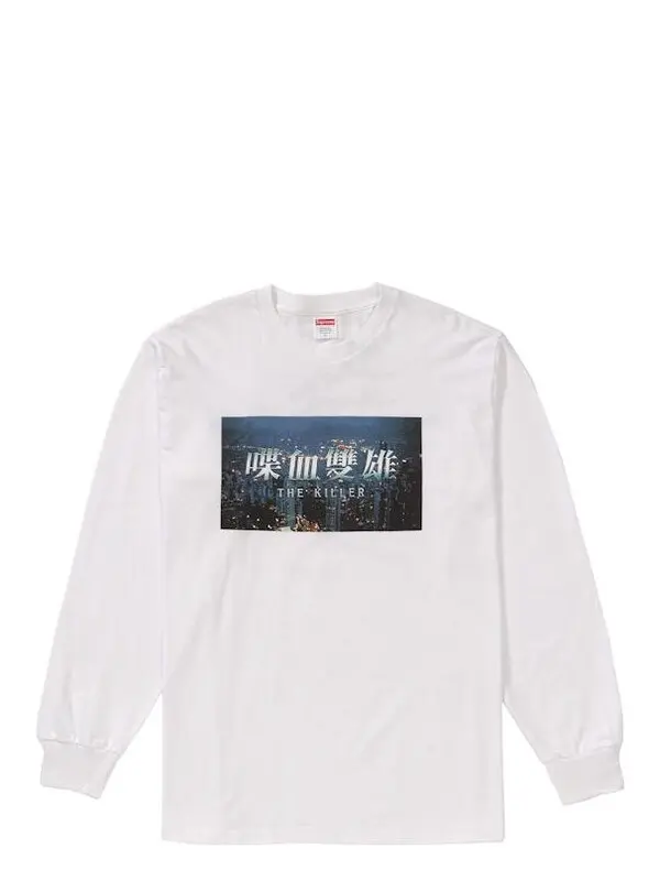 Supreme The Killer Long Sleeve Tee Shirt - White
