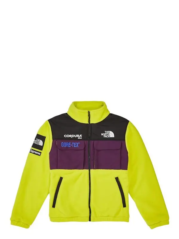 Supreme The North Face Expedition Fleece Jacket - Sulphur