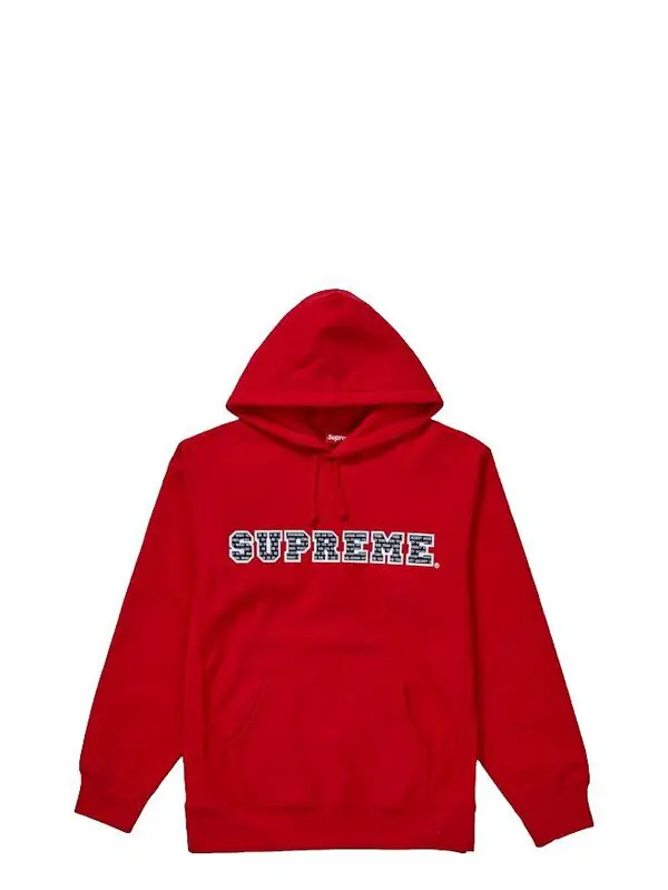 Supreme Hooded Sweatshirt - Red