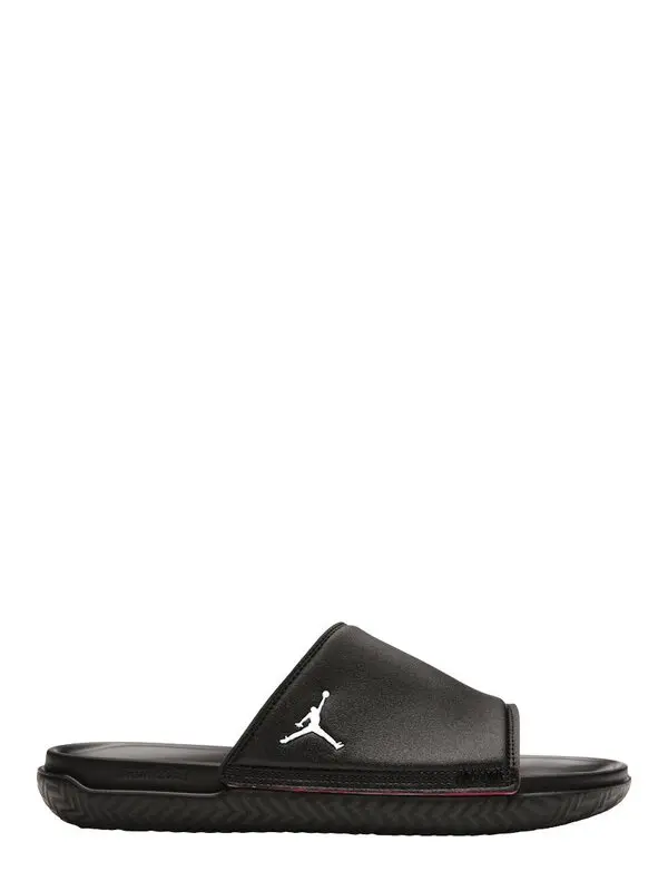 JORDAN Play Slides - Black/photon Dust/off Noir