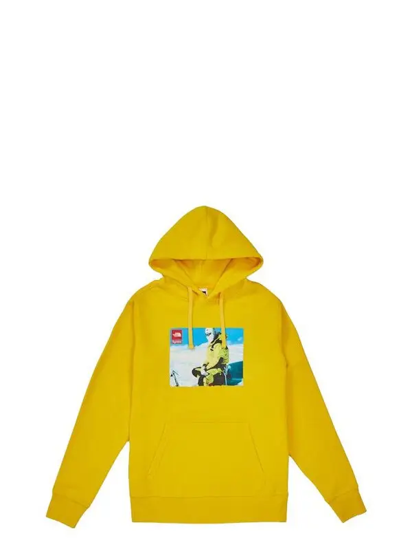 Supreme The North Face Photo Hooded Sweatshirt - Yellow