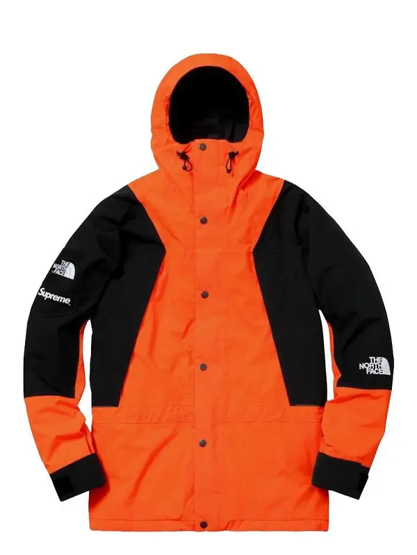 Supreme The North Face Mountain Light Jacket - Orange