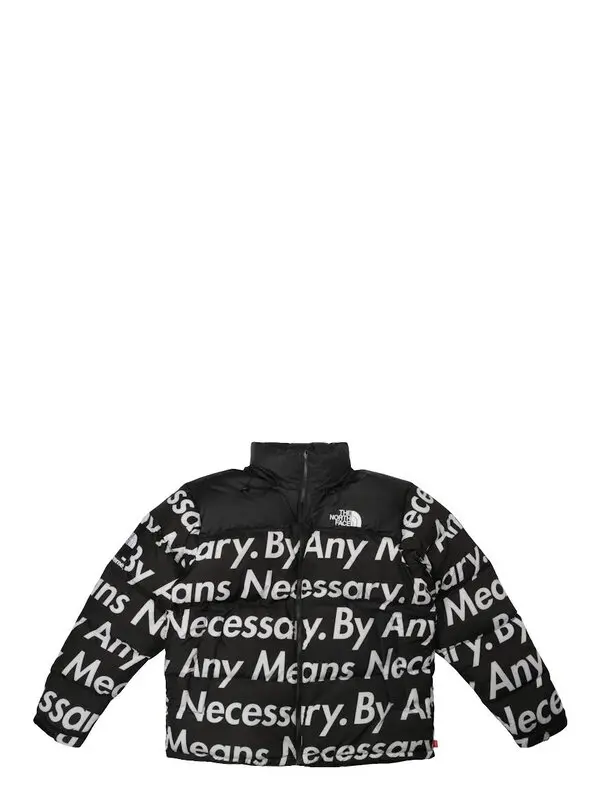 Supreme The North Face Any Means Nuptse Jacket - Black
