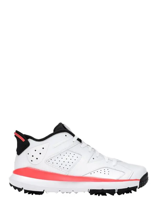 JORDAN 6 Retro Golf Cleats - White/black/infrared 23