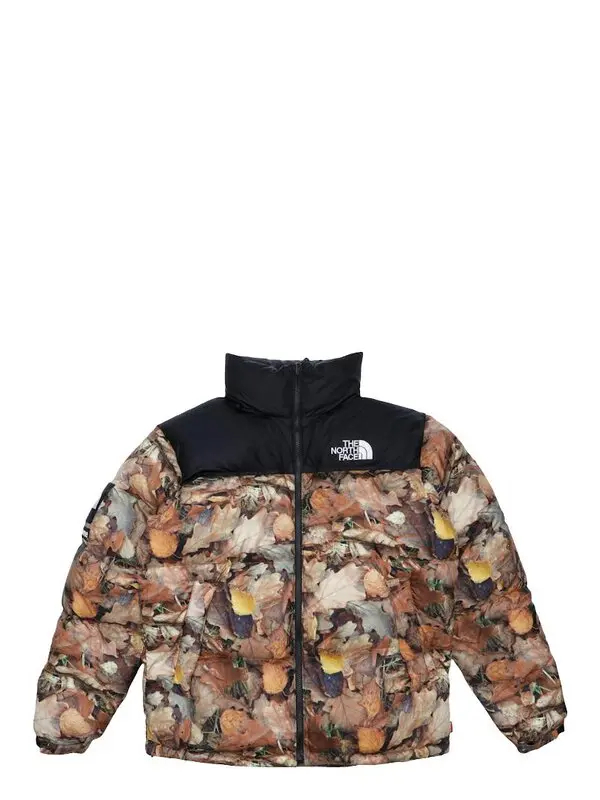 Supreme The North Face Nuptse Jacket - Leaves