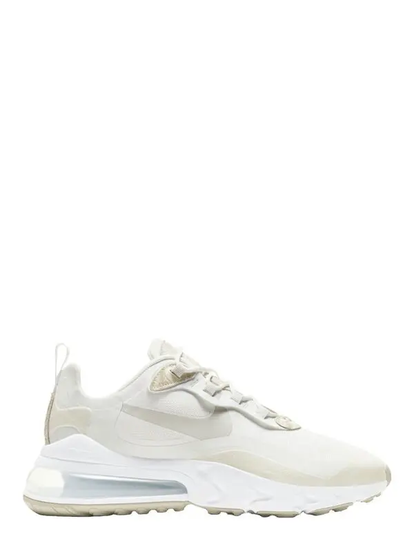 Nike Air Max 270 React Se Sneakers - Summit White/crimson Tint/light Bone