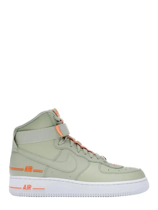 Nike Air Force 1 High Dual Air - Olive Aura/total Orange