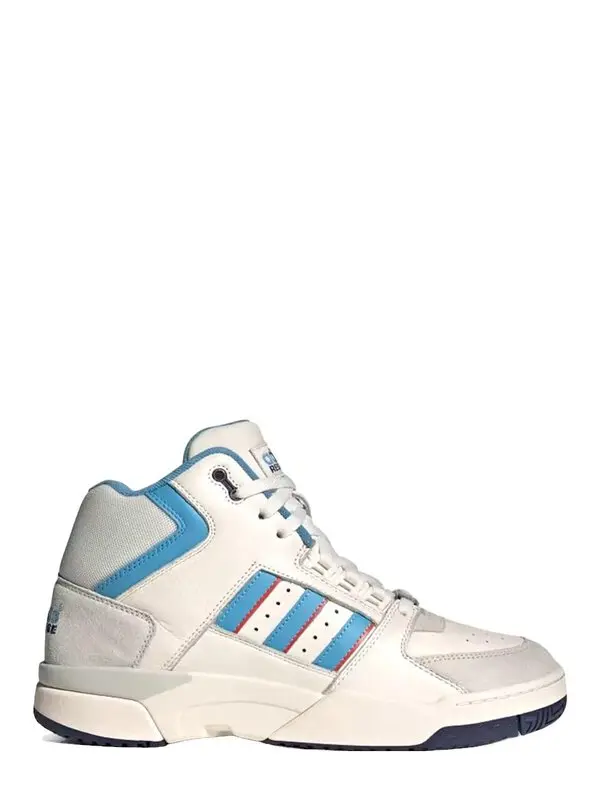 Adidas Torsion Response Tennis Mid Sneakers - Core White/preloved Red/light Blue