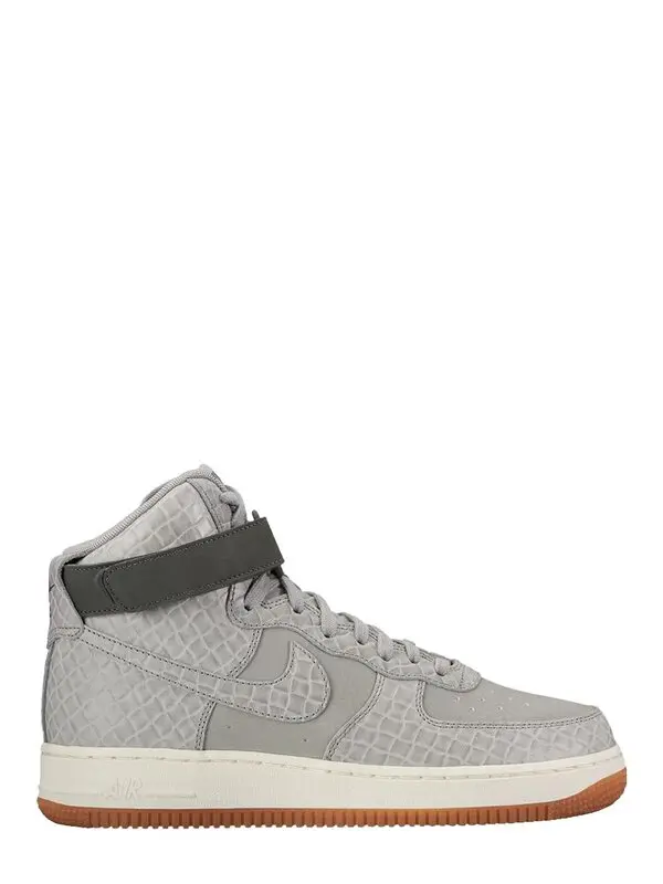 Nike Air Force 1 High Croc Gum Sneakers - Wolf Grey