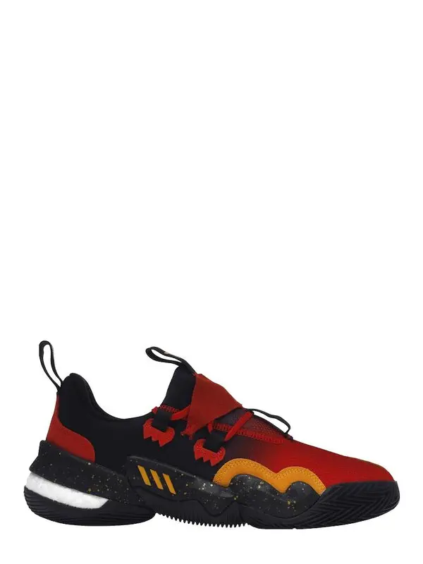 Adidas Trae Young 1 Atlanta Hawks Sneakers - Black/red/yellow