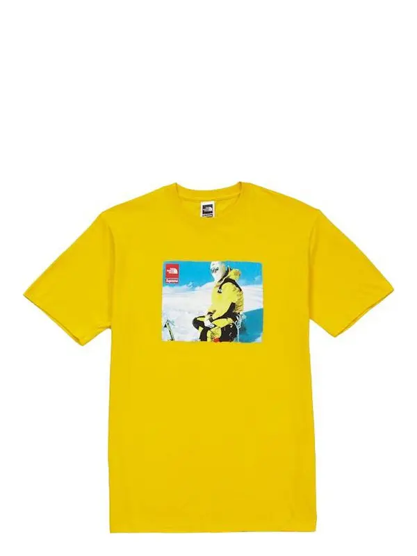 Supreme The North Face Photo Tee Shirt - Yellow