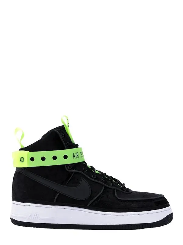 Nike Force 1 High Magic Stick Vip Sneakers - Black/volt