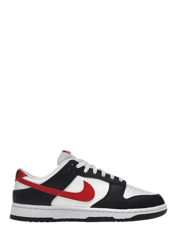 Nike Dunk Low Retro Sneakers - Black/university Red/white