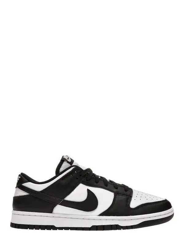 Nike Dunk Low Retro Sneakers - White/black