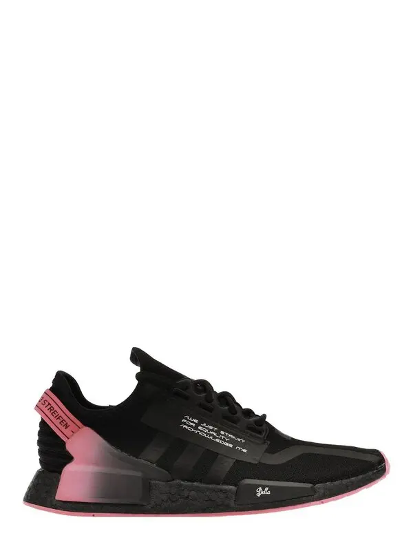 Adidas Nmd R1 V2 Damian Lillard Sneakers - Core Black/rose Tone/cloud White