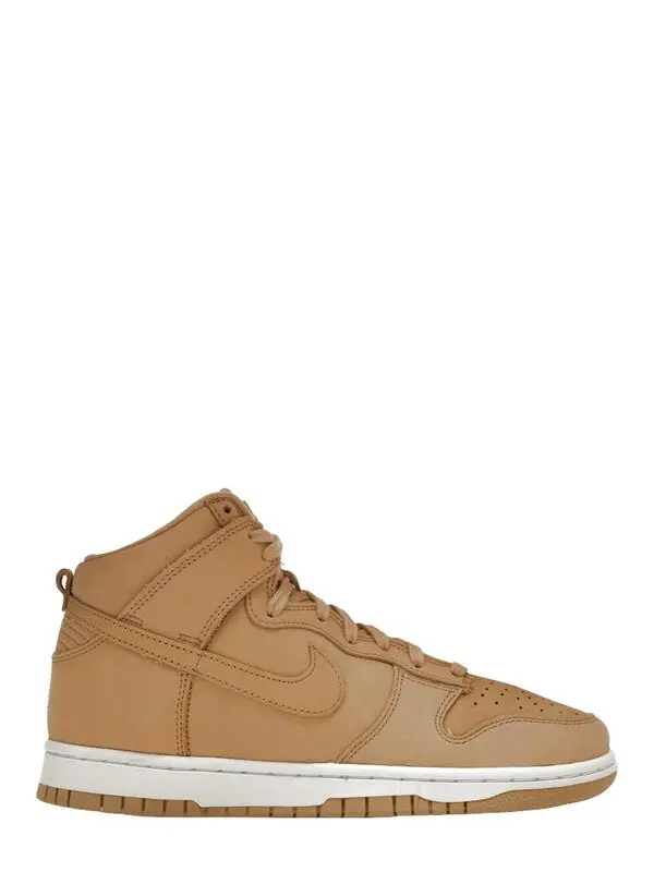 Nike Dunk High Premium Sneakers - Vachetta Tan/white