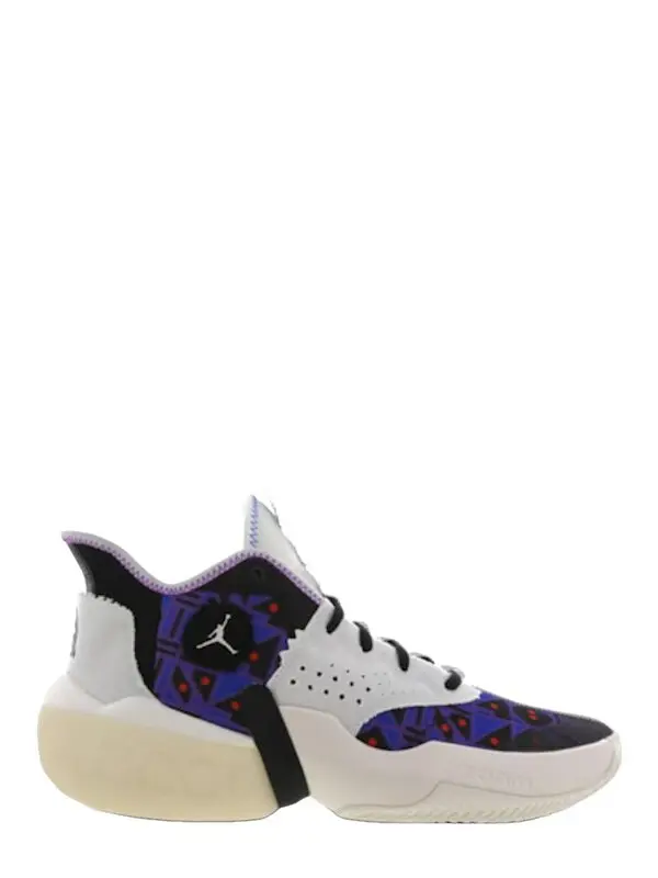 JORDAN React Elevation Quai 54 Sneakers - White/purple/black