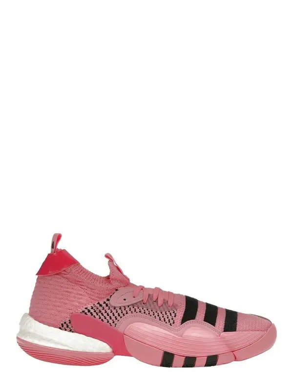 Adidas Trae Young 2.0 Pink Trap House Sneakers - Bliss Pink/core Black/pulse Magenta