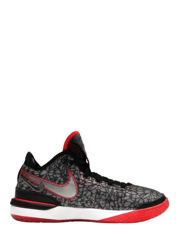 Nike Lebron Zoom Nxxt Gen Faze Clan Bred Sneakers - Black/white