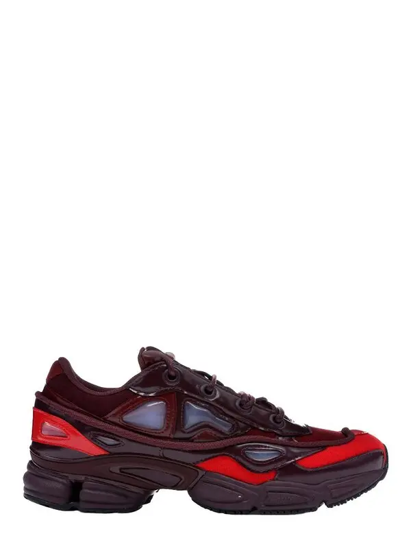 Adidas Ozweego 3 Raf Simons Sneakers - Collegiate Burgundy/maroon/scarelet Red