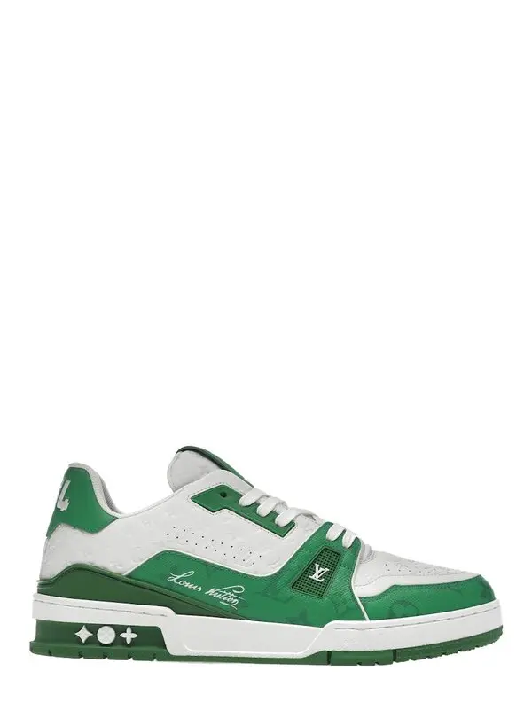 LOUIS VUITTON Trainer #54 Signaturein - Green/white