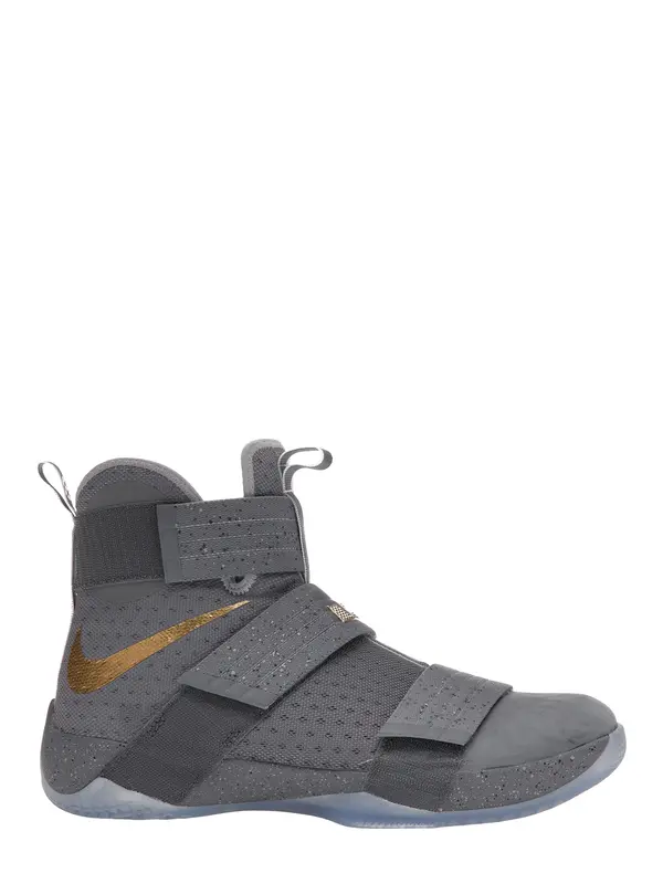 Nike Lebron Zoom Soldier - Cool Grey/gold/wolf Grey