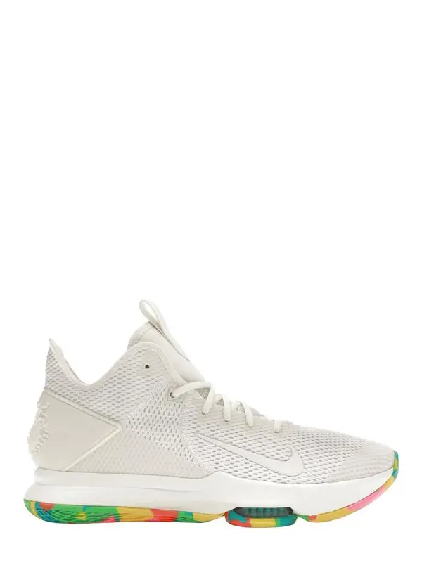 Nike Lebron Witness 4 Sneakers - Summit White/opti Yellow