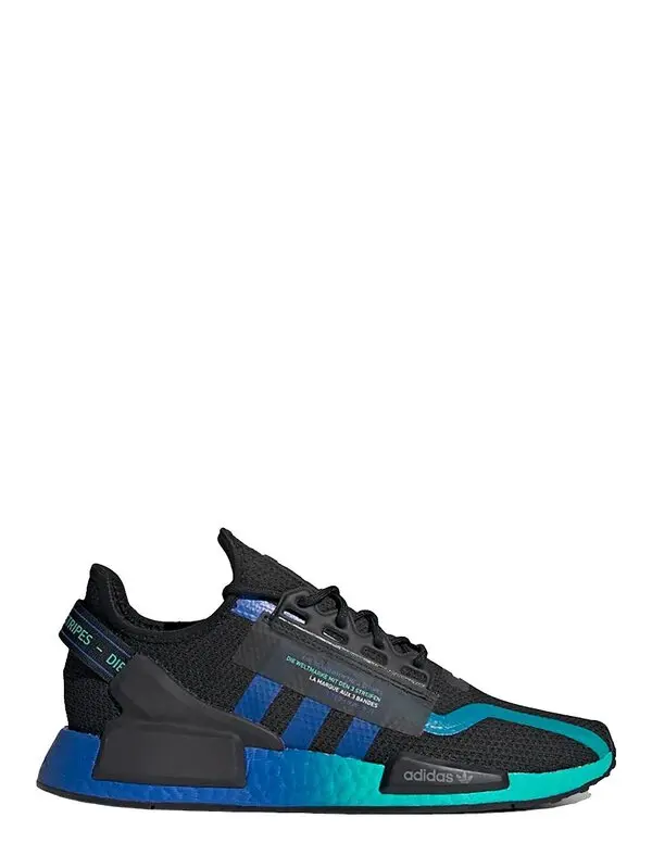 Adidas Nmd_r1 V2 Gradient Sneakers - Core Black/blue/cloud White