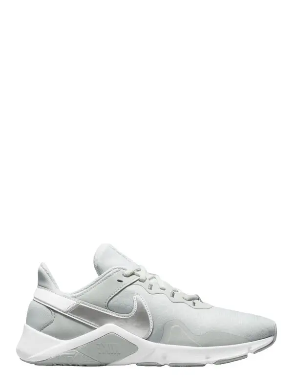 Nike Legend Essential 2 Metallic Silver Sneakers - Photon Dust/white/grey Fog