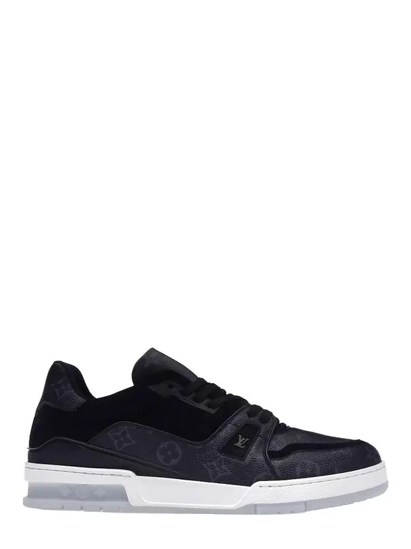 LOUIS VUITTON Trainer Monogramin Sneakers - Black/white