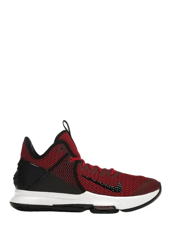 Nike Lebron Witness 4 Sneakers - Black/university Red/gym Red