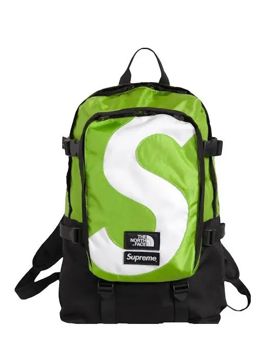 Supreme S Logo Expedition Backpack - Lime