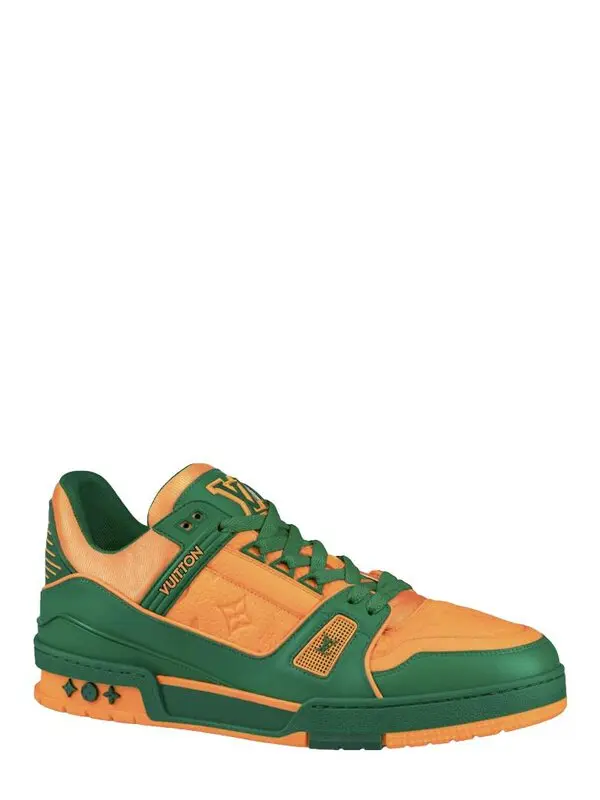 LOUIS VUITTON Trainerin Sneakers - Orange/green
