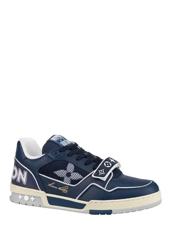 LOUIS VUITTON Trainer Meshin Sneakers - Navy Blue/white