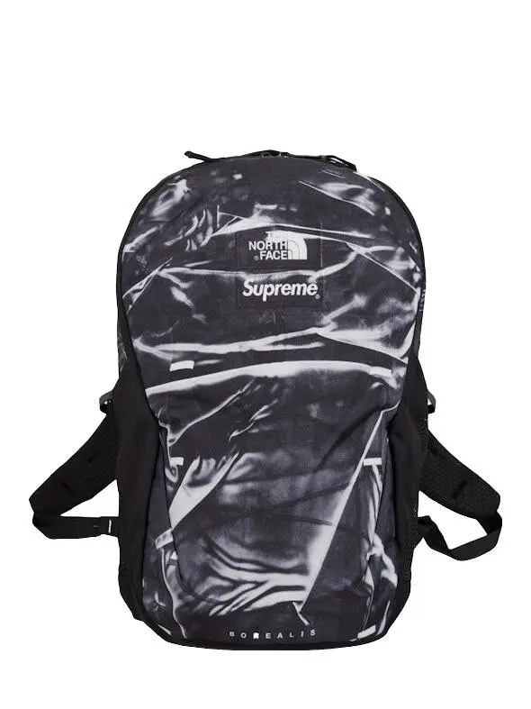 Supreme The North Face Printed Borealis Trompe L'oeil Backpack - Black