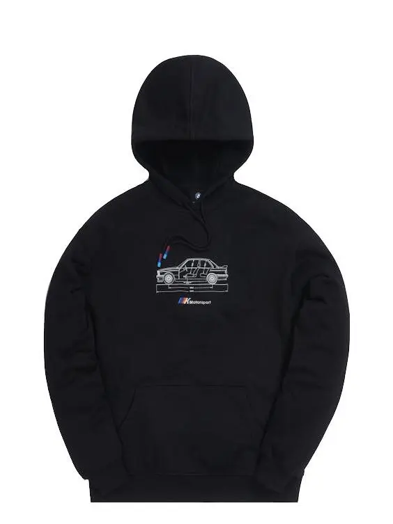 Kith X Bmw Side Dimensions Hooded Sweatshirt - Black