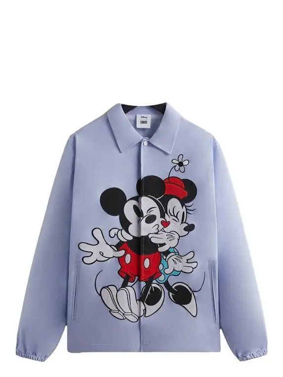 Kith X Disney Mickey & Friends Oxford Coaches Jacket - Equilibrium