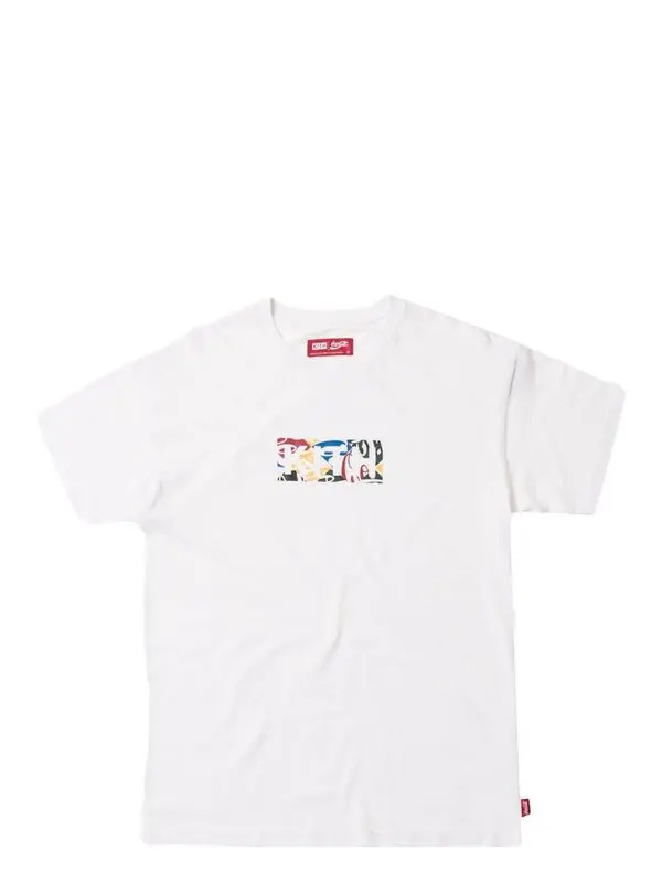 Kith X Cocacola Cubed Global Logo Tee Shirt - White