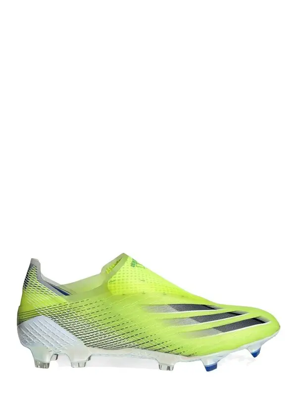 Adidas X Ghosted+ Fg Athletic Shoes - Solar Yellow/core Black/royal Blue